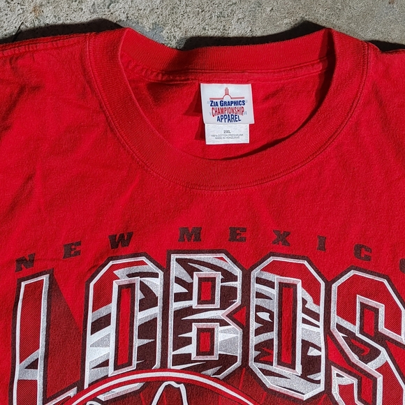 Zia Graphics | Shirts | Vintage Unm New Mexico Lobos Mens T Shirt ...